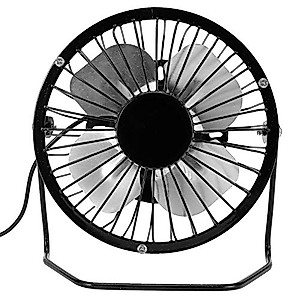 Hyuduo 5W USB Solar Panel Powered Cooling Fan, Portable Mini Fan Photovoltaic Solar Panel Set for Outdoor Home Travelling Chicken House, 5.3 Inch,Solar Panels