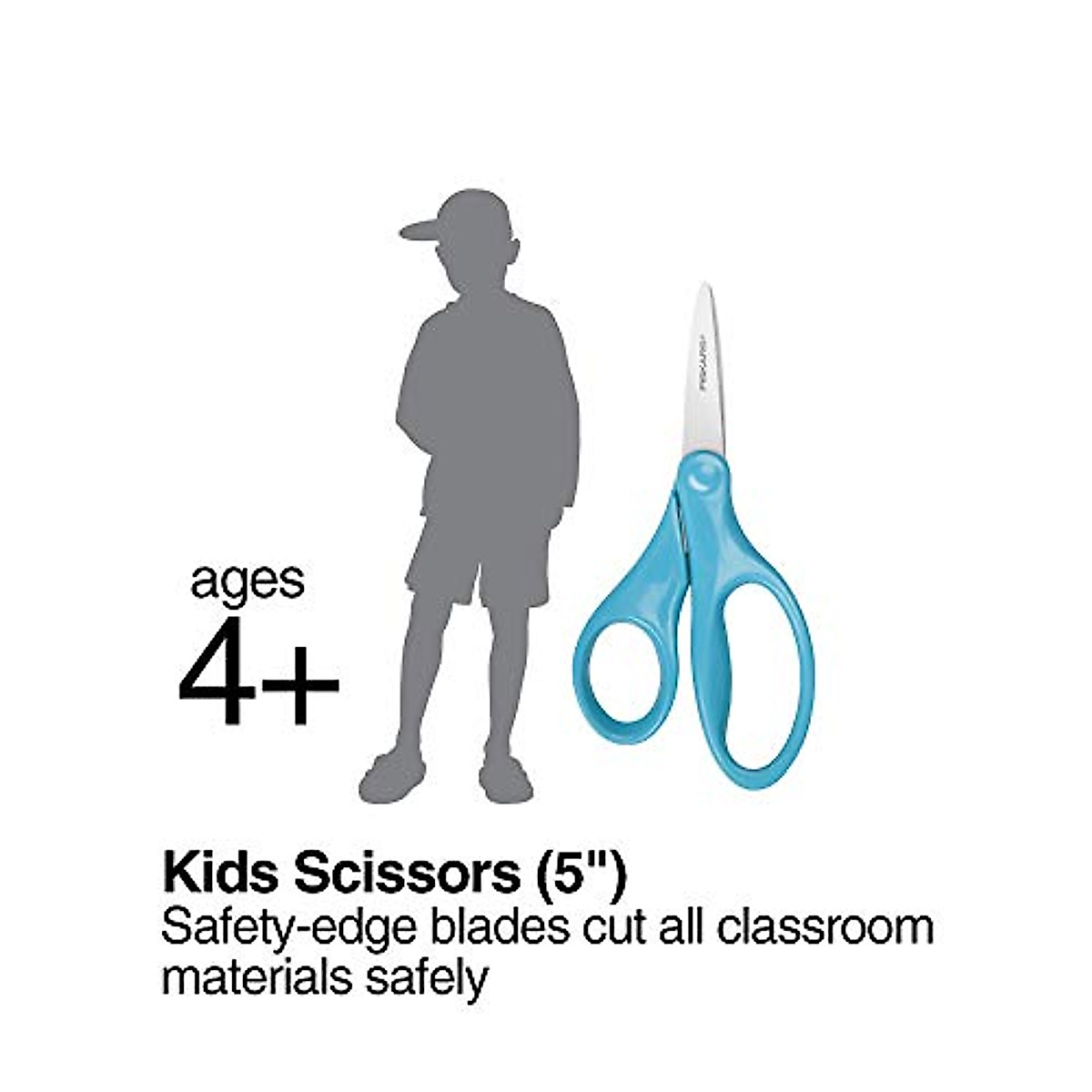 Fiskars Kids School Set 3 Piece, Ice Cream