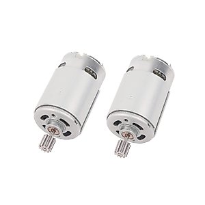 SHENGLE Kids Ride On Car 550 40000RPM 12 Volt Electric Motor, High Speed RS550 12V Motor Gearbox Accessories for Power Wheels Children Ride On Toys Repacements Parts