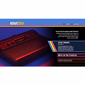Atari 50 - The Anniversary Celebration (PS4)