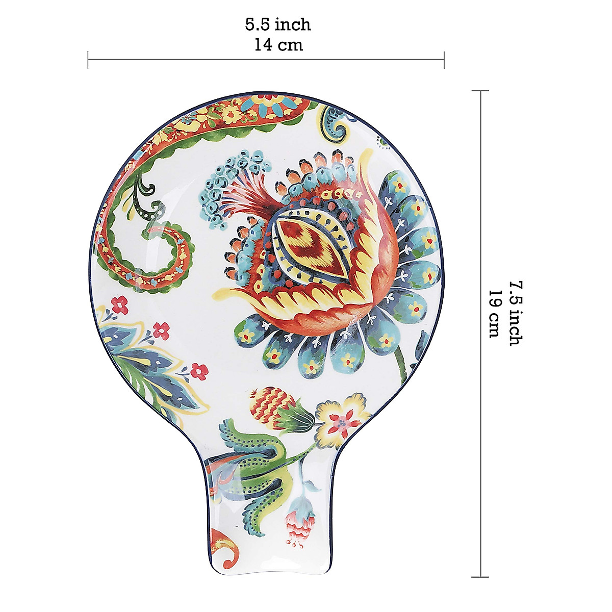 Bico Protea Cynaroides Ceramic Spoon Rest, House Warming Gift, Dishwasher Safe