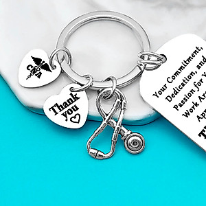 Xiahuyu CNA Gifts Keychain Certified Nursing Assistant Gifts CNA Employee Appreciation Gifts CNA Week Gifts Christmas Birthday Leaving Retirement Thank You Gifts for CNA Nurse
