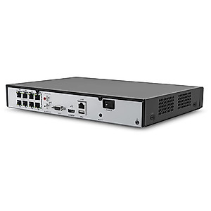 HIK-Tech US 4K 8-Channel PoE Network Video Recorder NVR, Embedded Plug & Play DS-7608NI-Q1/8P(2021 New Version)