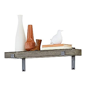 Martin Furniture Ws Rustic Wall Shelf, 30", Gray