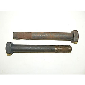 7/8"-9 x 7" Square Head Machine Bolts - Plain Steel Finish - Lot of 5 Pcs. HQ