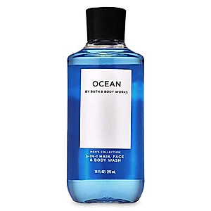 Bath and Body Works - Ocean - For Men - 3 pc Bundle - (2020 Edition)
