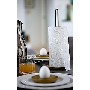 ZONE DENMARK, Singles Paper Towel Holder, Countertop, Modern Design, Black, 1 Count