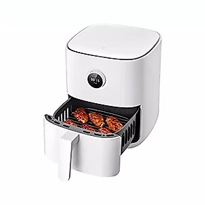 Smart Air Fryer 3.5 L Without Oil Home Multifunctional Automatic French fries Machine (Color : A, Size : 335x282x304mm) Commemoration Day