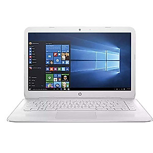 HP 14-inch Full HD Stream Laptop PC (Intel Celeron N3060, 4GB RAM, 64GB eMMC, White) with Office 365 Personal for one year