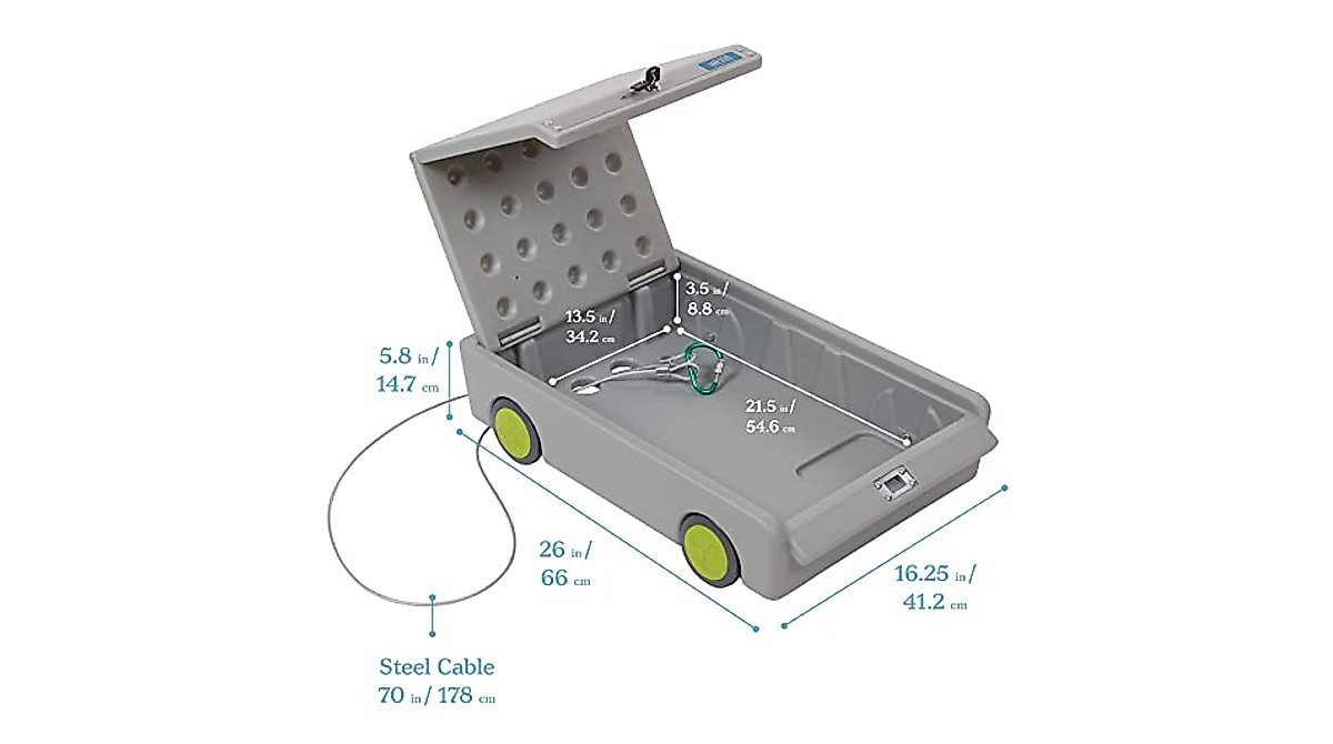 ECR4Kids Lock and Roll Safe - Secure & Portable Storage
