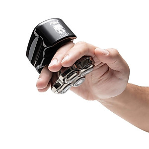 Buy a Skull Shaver Pitbull Silver PRO Along with 3 Head Replacement Blade