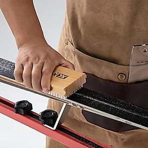 XCMAN Complete Ski Snowboard Tuning Waxing Combo Kit with Waxing Iron,Ski Wax,Side Edge Tuner,Ptex Base Repair,Gummy Stone,Diamond Stones for ski Snowboard EdgeTuning