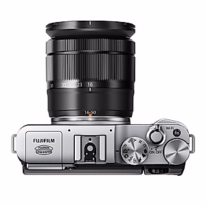 Fujifilm X-M1 Compact System 16MP Digital Camera with 3-Inch LCD Screen - Body Only (Silver)