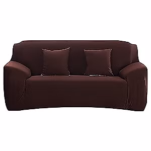 Home Sofa Cover for Living Room Elastic Material Double-Seat Sofa Loveseat Chair Slipcovers Couch Covers A8 4 Seater
