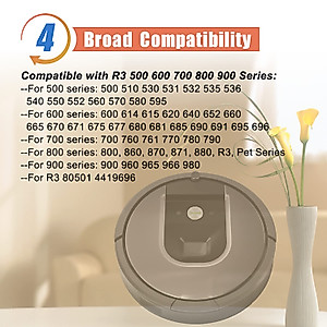 ASODI 1800LI Lithium Ion Battery for iRobot Replacement Parts Roomba Compatible with Roomba 960 895 890 860 695 680 690 675 640 614 Series 4376392 14.4V 26Wh 1800mAh