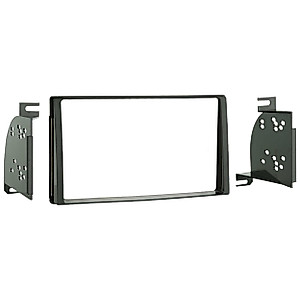 Metra 95-7323 Double DIN Installation Kit for 2006-up Kia Sedona/Hyundai Entourage Vehicles (Black)