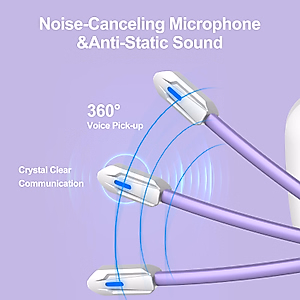 Gaming Headset with Microphone for Pc, Xbox One Series X/s, Ps4, Ps5, Switch, Stereo Wired Noise Cancelling Over-Ear Headphones with Mic, RGB, for Computer, Laptop, Mac, Nintendo, Gamer (Purple)