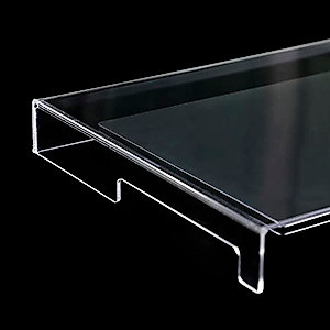 YMDK Dust Cover Lid Acrylic for 15.6 Inches Laptop Notebook