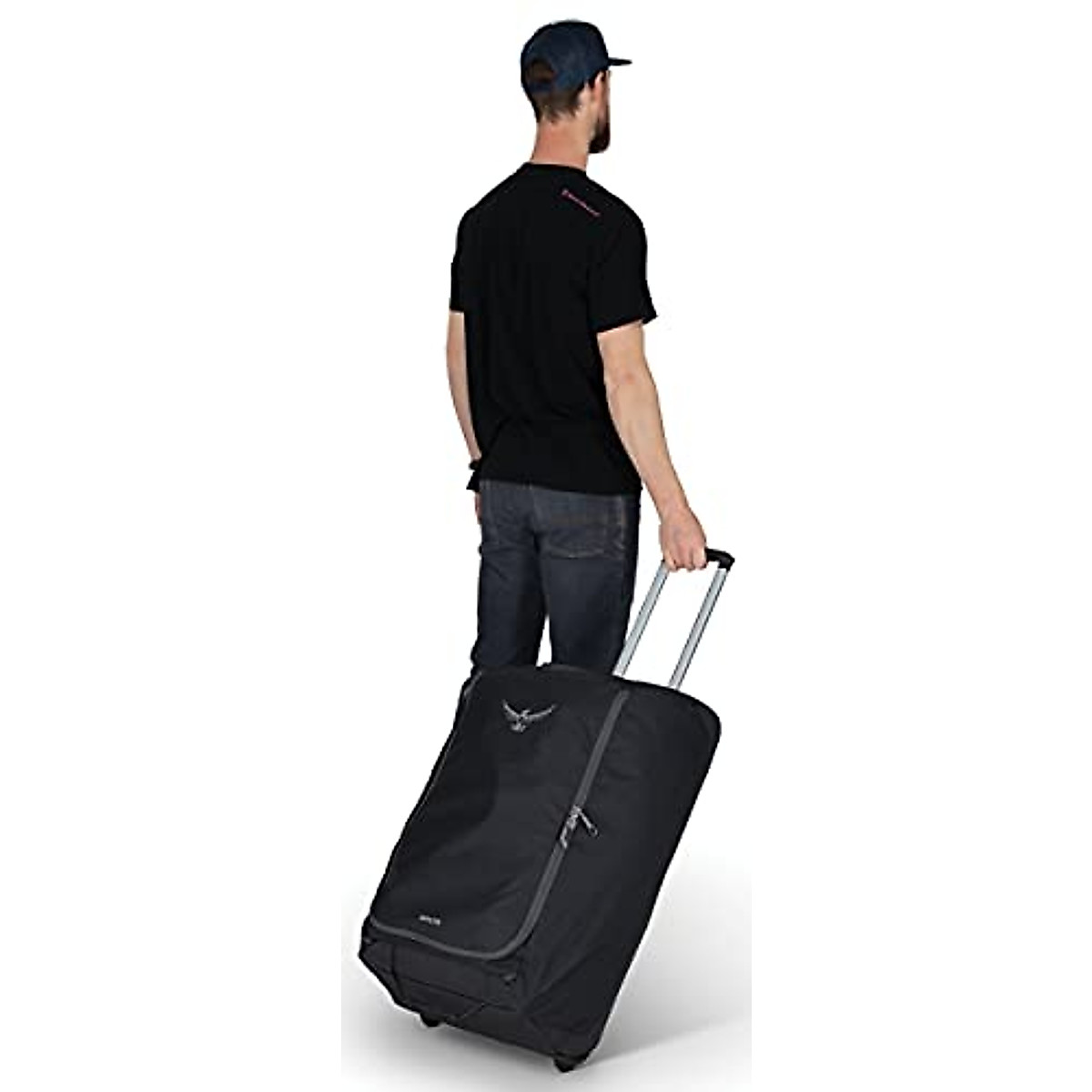 Osprey Daylite Wheeled 85L Duffel/Carry-On Luggage, Black
