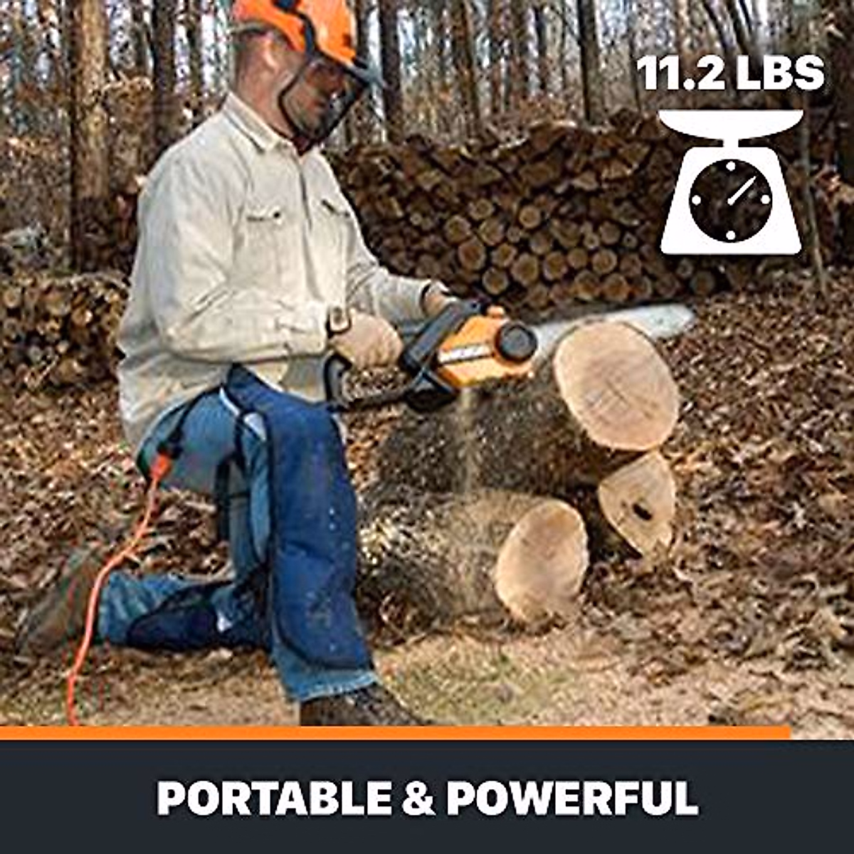 Worx WG304.1 15 Amp 18" Electric Chainsaw