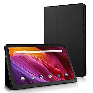 TabSuit Dragon Touch K10 Case 10.1" PU Leather Case Cover Stand for Dragon Touch K10 Notepad K10 10.1 Tablet