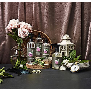 Caldrea Linen And Room Spray Air Freshener, Made With Essential Oils, Plant-Derived And Other Thoughtfully Chosen Ingredients, Rosewater Driftwood Scent, 16 Oz