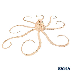 KAPLA Wooden Construction Set - 1000 Building Planks in a Chest - for Ages 3+