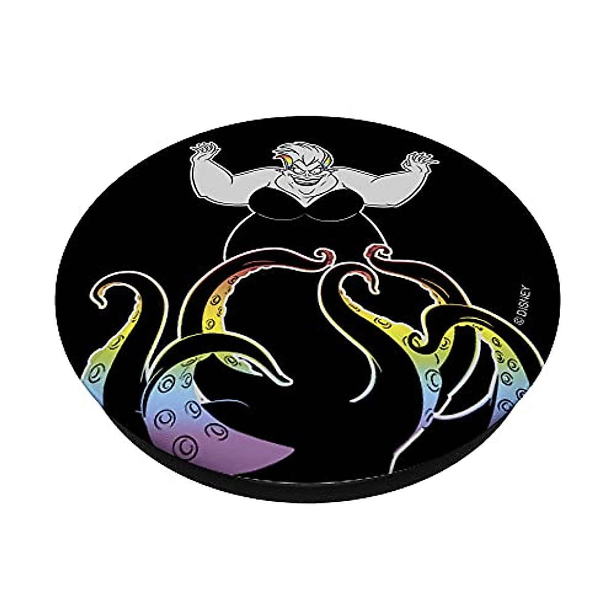 Disney Villains Ursula Rainbow Tentacles PopSockets Swappable PopGrip