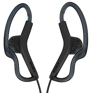 Sony MDR-AS210 Sports In-Ear Splashproof Headphones BLACK