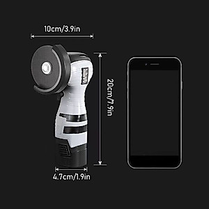 Jauarta Mini Angle Grinder Multifunctional Cordless Electric Handheld Grinding Tool for Cutting Polishing 110 to 240V Multifunctional Mini Angle Grinder (US Plug)