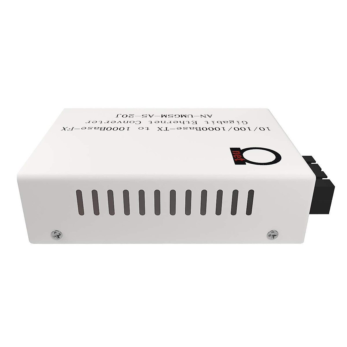Single Mode Gigabit Fiber Media Converter - Built-In Fiber Module 20 km (12.42 miles) SC – to UTP Cat5e Cat6 10/100/1000 RJ-45 – Auto Sensing Gigabit or Fast Ethernet Speed - Jumbo Frame - LLF Support
