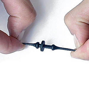 32 PCS Rubber Anti Vibration Mount Screw Pin Rivet for PC Case Fans Anti Vibration - (Size: Other/Other/Black) SCRW-104472