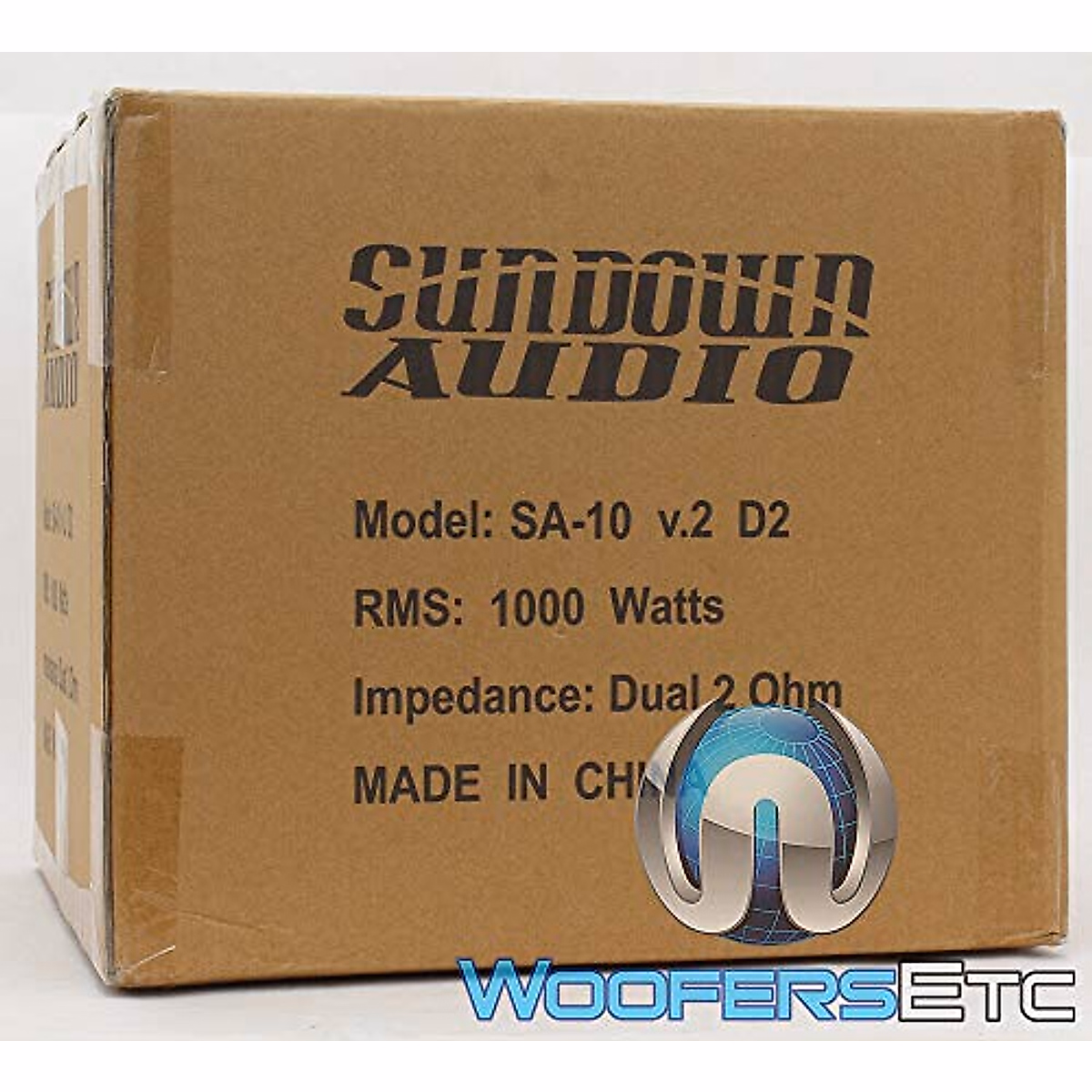 Sundown Audio SA-10 V.2 D2 10" Dual 2 OHM 1000W RMS SUBWOOFER BASS Speaker New