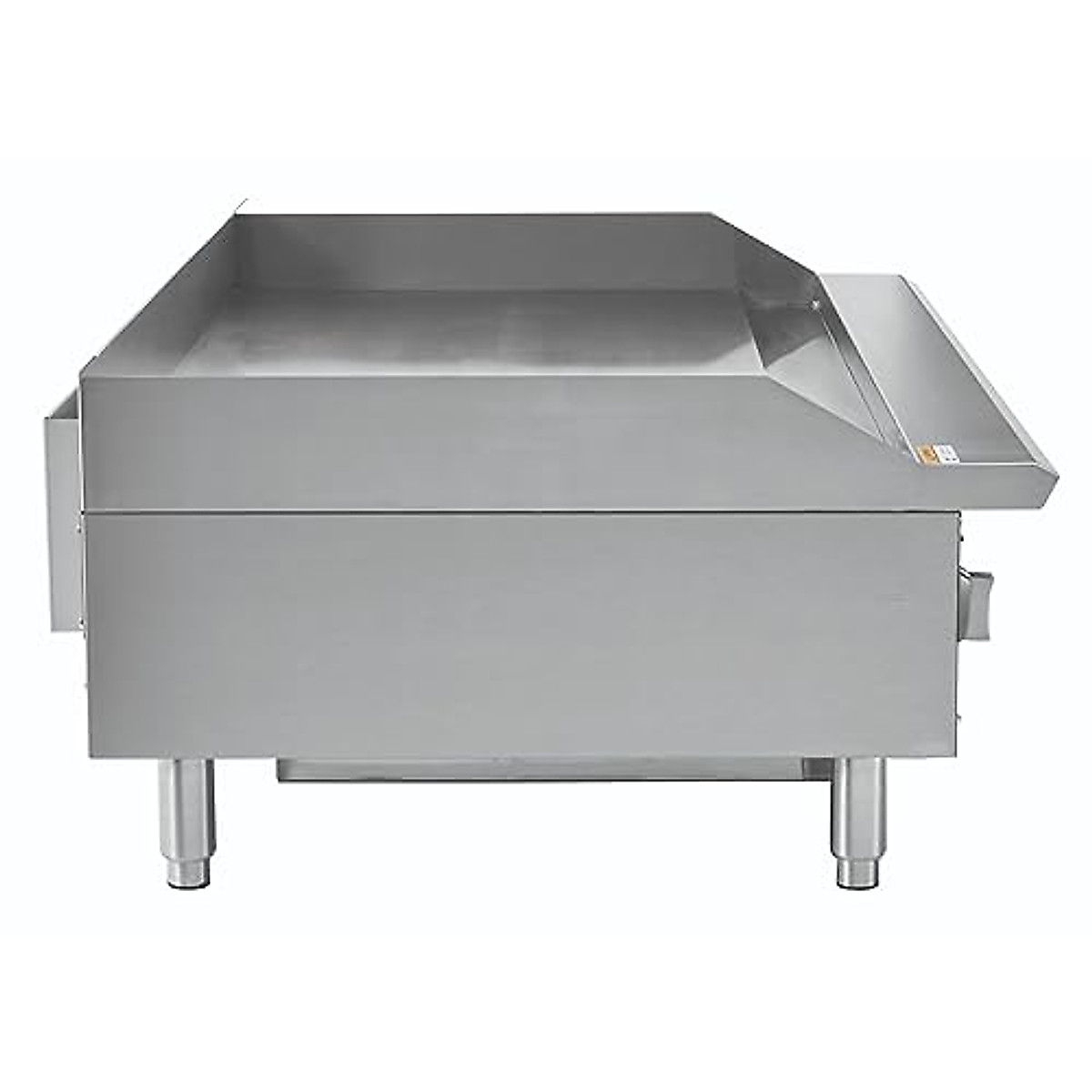 Kratos 29Y-006 48" Wide Commercial Gas Countertop Griddle with Manual Controls, 4 Burners, 120,000 BTU