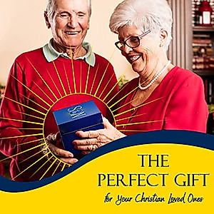 Prayer Meditation Candle W/Message Hidden Inside - Audio Guided Prayer Included - Perfect for Home Decor - All Natural Luxury Large Long Lasting Toxic Free Scented Candle