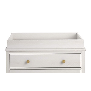 Little Seeds Monarch Hill Poppy Changing Table Topper, Ivory Oak