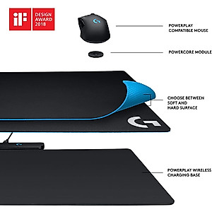 Logitech G502 X Lightspeed Wireless Gaming Mouse + Powerplay Wireless Charging System - Black