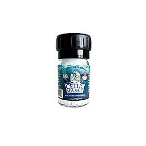 Celtic Sea Salt Makai Pure Deep Sea Salt Mini Grinder, 2.1 Ounce