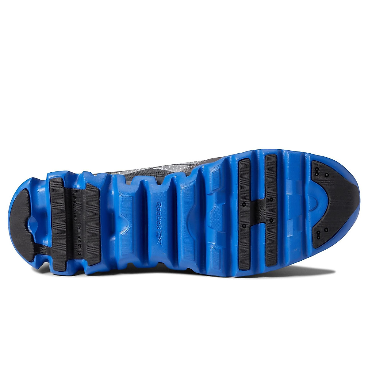 Reebok Zig Pulse Work EH Comp Toe Grey/Blue 7 B (M)