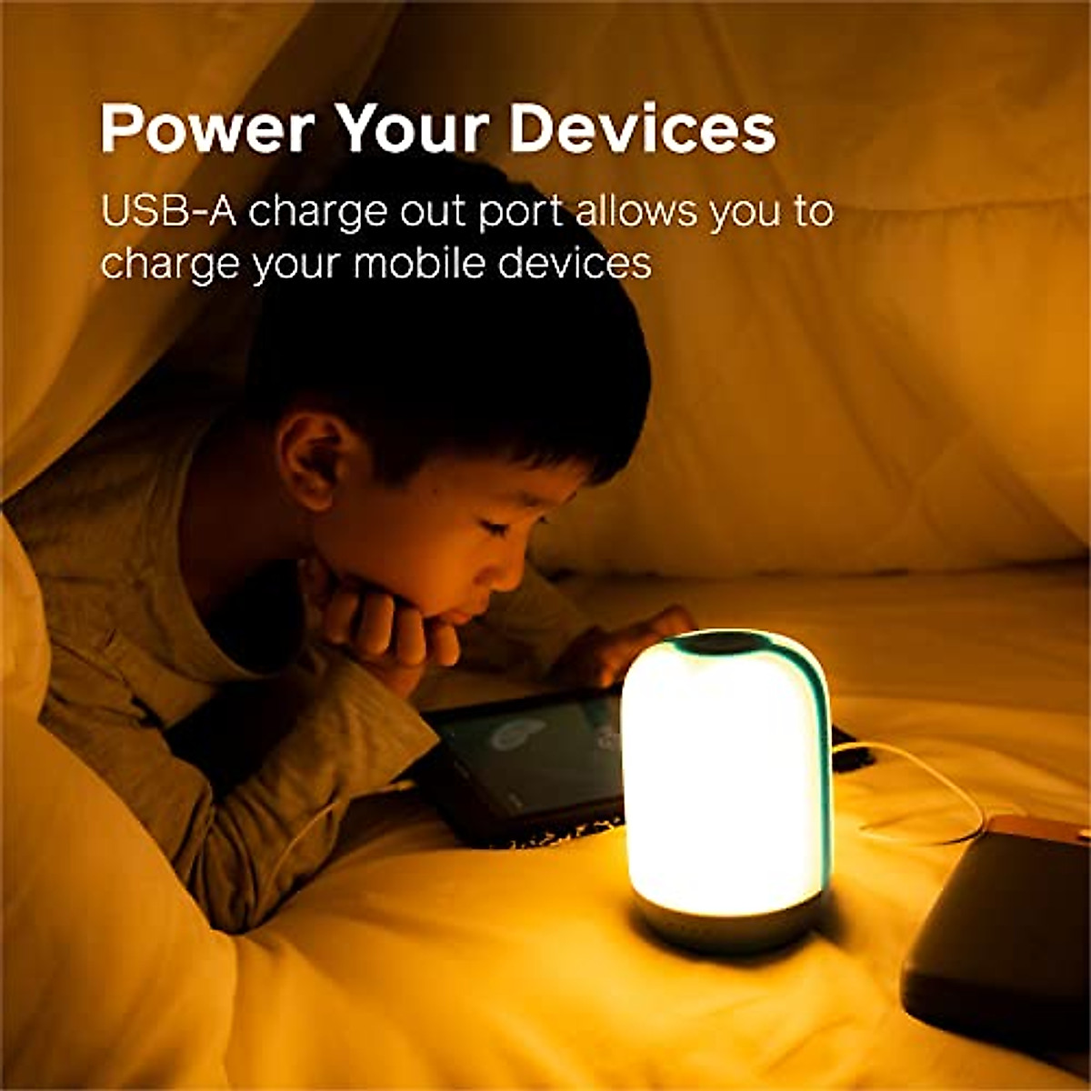 BioLite, Alpenglow 250 Lumen Multicolor USB Lantern with 3200 mAh Rechargeable Battery and Charging Port