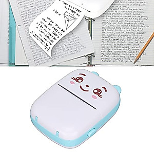 Garsentx Pocket Thermal Printer, Mini Printer Shipping Label Printer Portable Printer for Shipping Packages Postage Photo Address Home Small Business