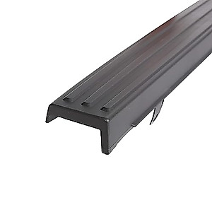 ECOTRIC FO1904107 Rear Trunk Top Protector Cover Tailgate Moulding Cap Black Compatible with 2009-2014 Ford F150 F-150