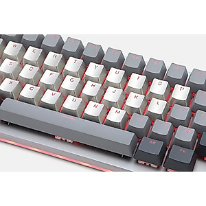 KPREPUBLIC teamwolf Stainless Steel MX Keycap Silver Color Metal keycap for Mechanical Keyboard Gaming Key Alpha Light Through Back lit (TeamWolf Alpha Key x1)