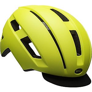BELL Daily MIPS LED Adult Commuter Bike Helmet - Matte Hi-Viz (Discontinued), Universal Adult (54-61 cm)