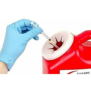 Sharps Compliance 13000-008 Sharps Recovery System 3 gal Needle Disposal Container, English, 15.34 fl. oz., Plastic, 1 x 1 x 1