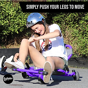 EzyRoller New Drifter Pro-X Ride on Toy for Kids or Adults, Ages 10 and Older Up to 200 lbs. - Purple