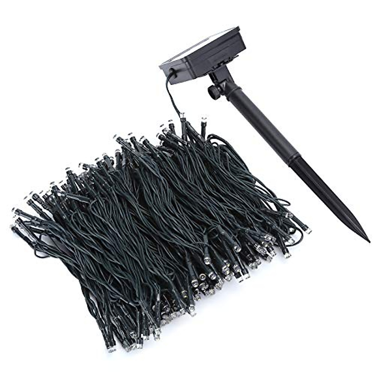 DDGD 22M 200LED Solar String Lights Waterproof Decorative Lamp with 8 Modes, Waterproof Crystal Ball LED Lights Outdoor Solar Powered Lights, Decorative Lighting for Home, Garden, Party, Festival