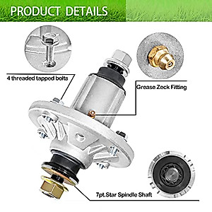 OTDSPARES Replaces 285-851 Spindle Assembly GY20962 GY21098 GY20454 42" 48" Deck - for John Deere D100-D160, LA100-LA165, X110, X120