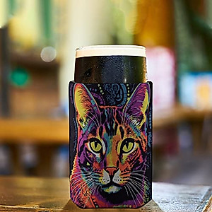 2 PCS Confident Cat Cup Can Cooler Party Gift Beer Drink Coolers Coolies