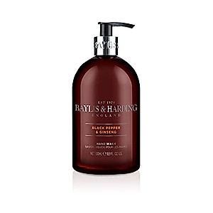 Baylis & Harding Mens Black Pepper & Ginseng 16.9 Ounces Hand Wash, Pack Of 3